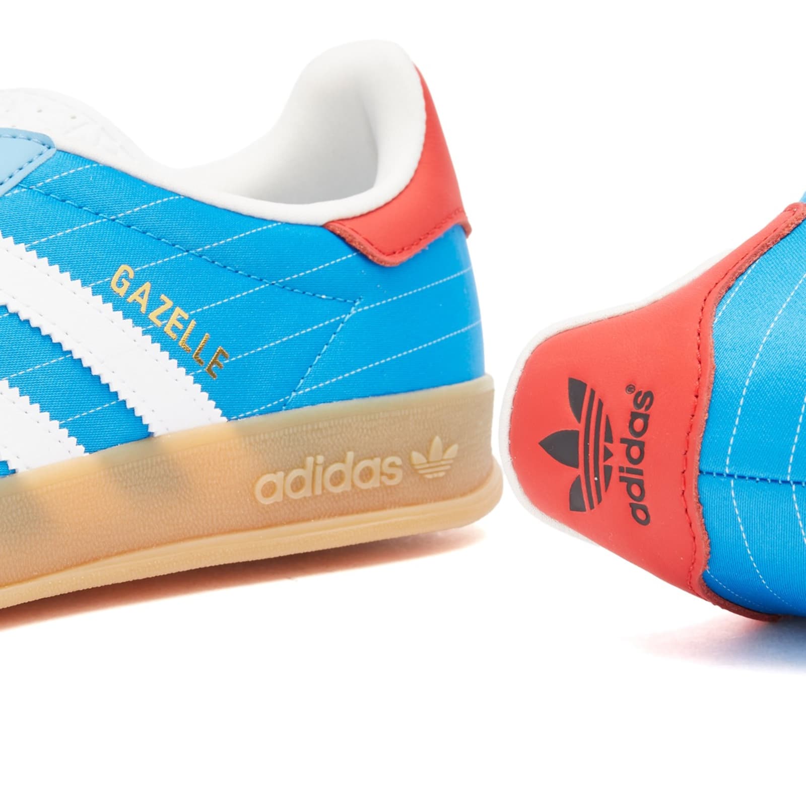 Adidas Gazelle Indoor Bright Blue,White & Gum | END. (US)