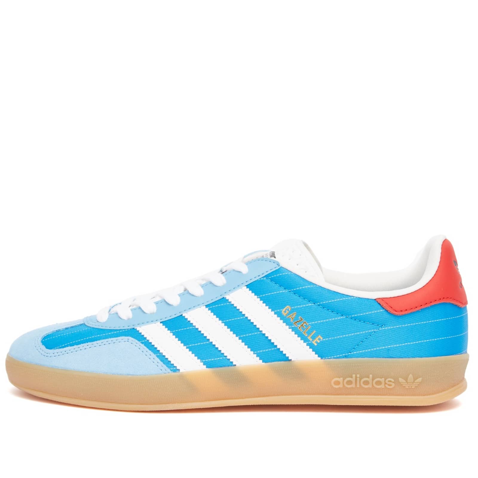 Adidas Gazelle Indoor Bright Blue,White & Gum | END. (US)