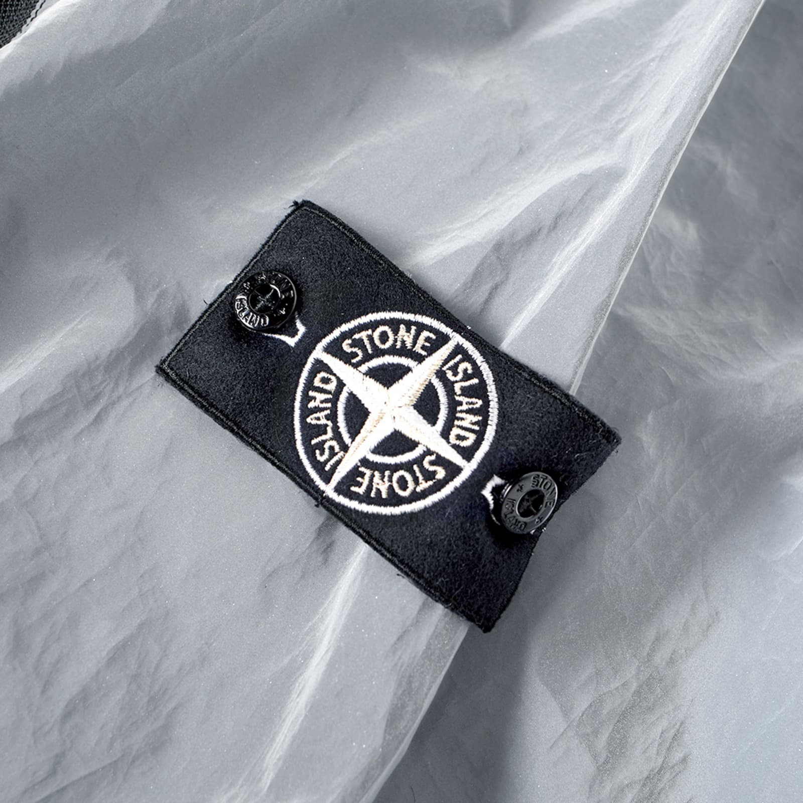 Stone Island Reflective Mussola Gommata Jacket Black | END. (GB)