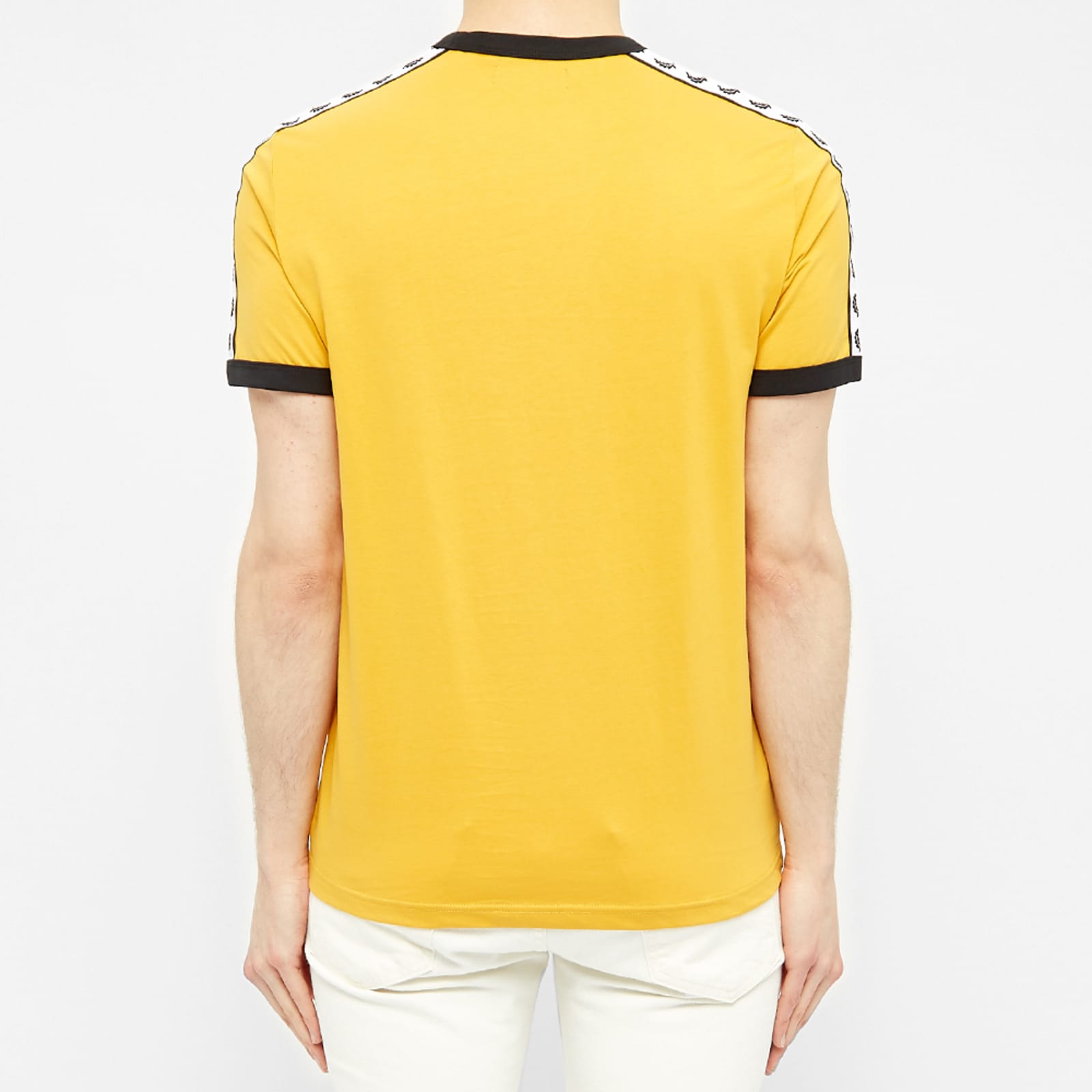 Fred Perry Taped Ringer Tee Gold | END.