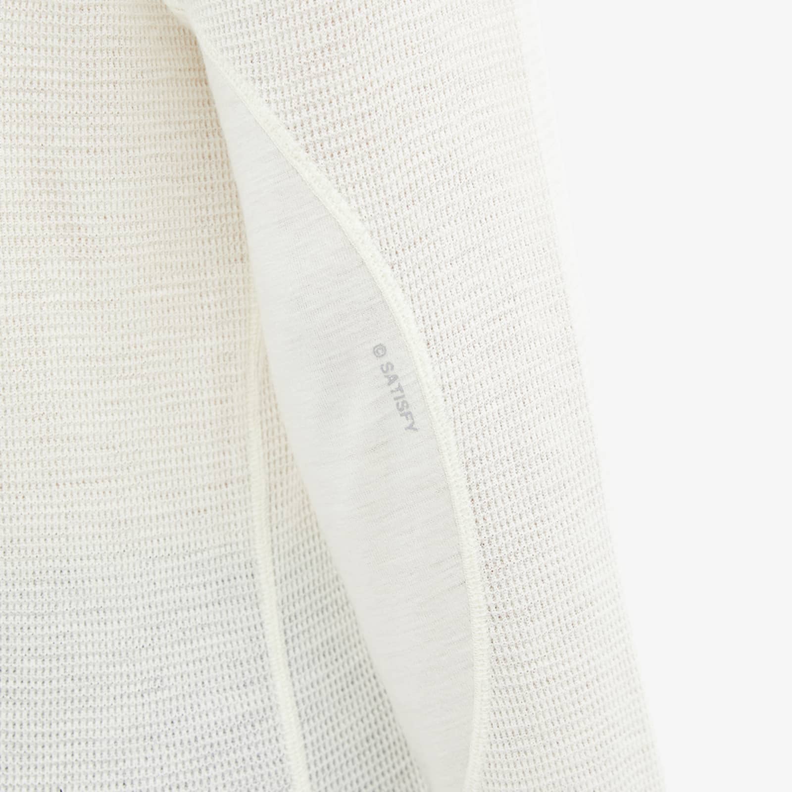 Satisfy Cloud Merino Waffle Base Layer Silver Birch | END. (US)