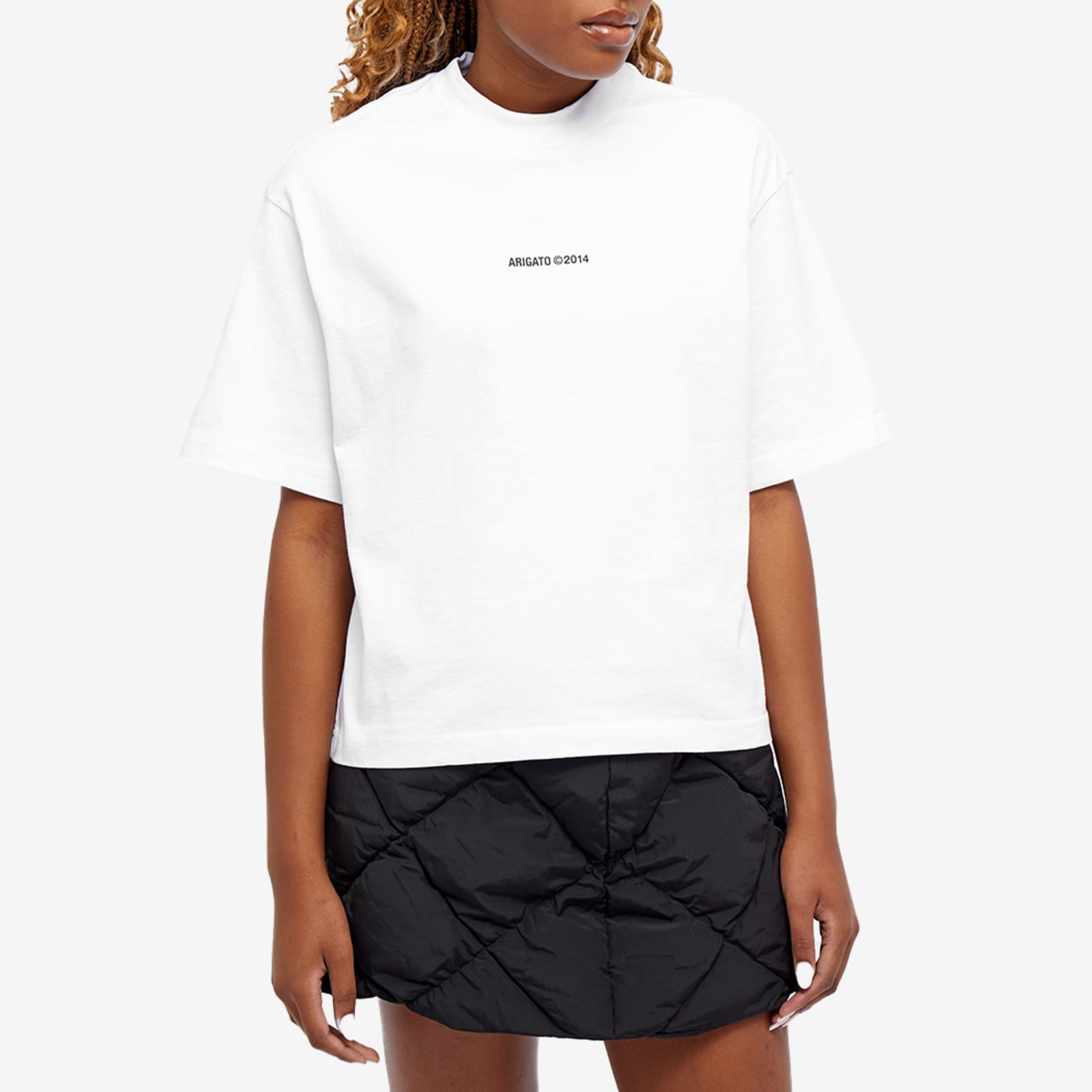 Axel Arigato Monogram T-Shirt White | END. (US)
