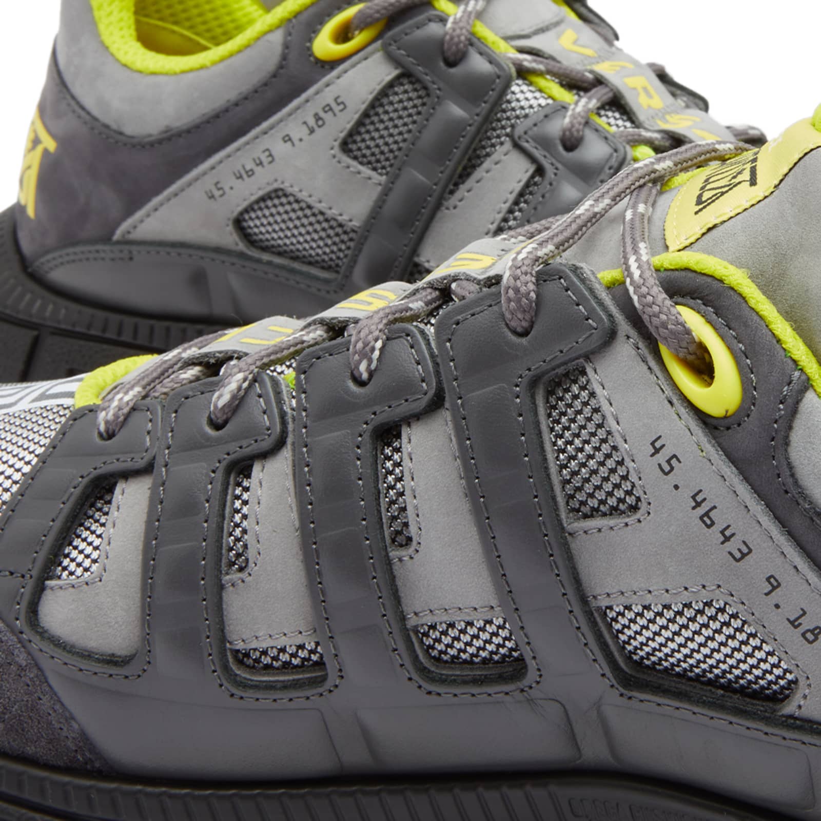 Versace Trigreca Sneaker Grey & Yellow | END. (HK)