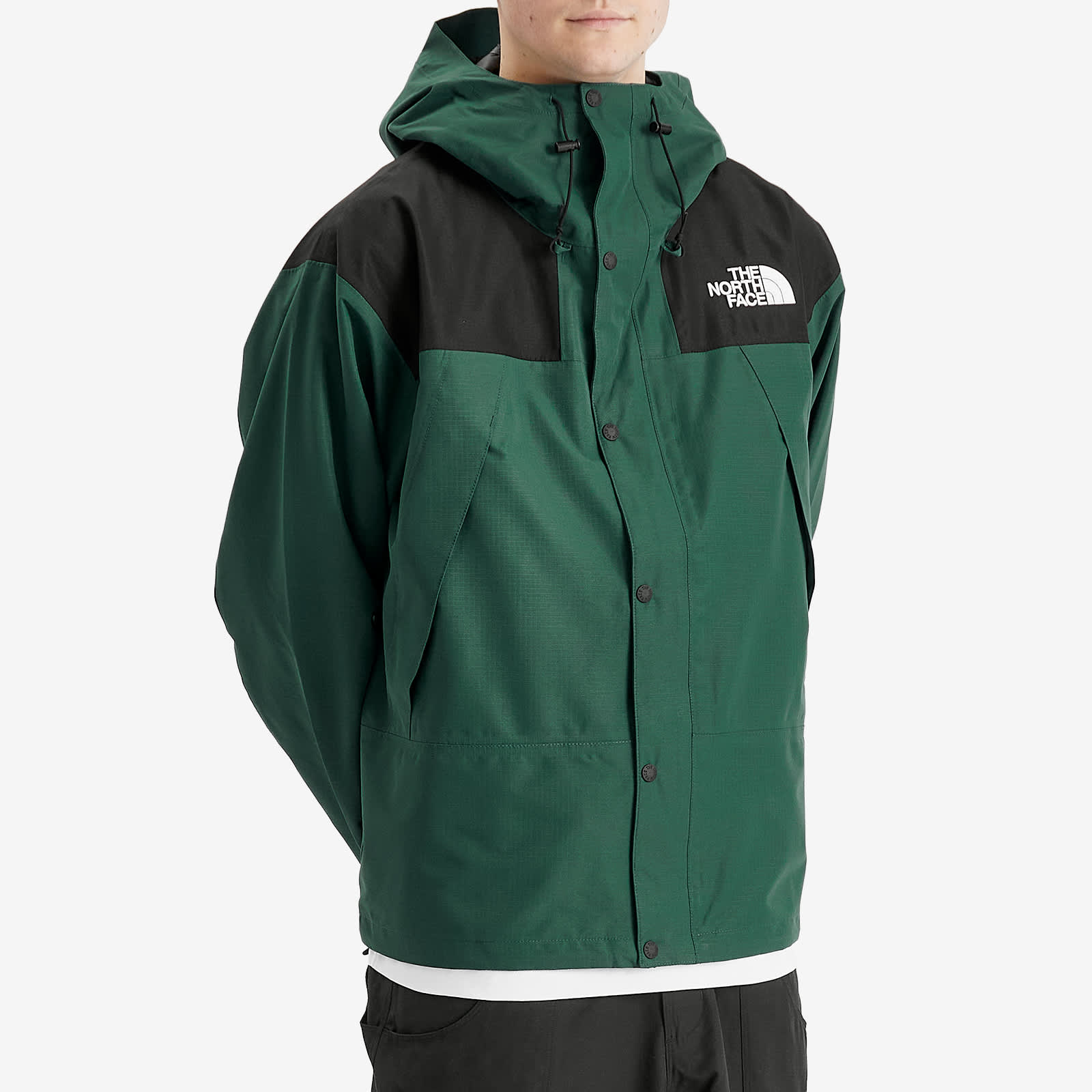 The North Face Dryvent Mono Mountain Jacket Deep Nori & Tnf Black | END ...