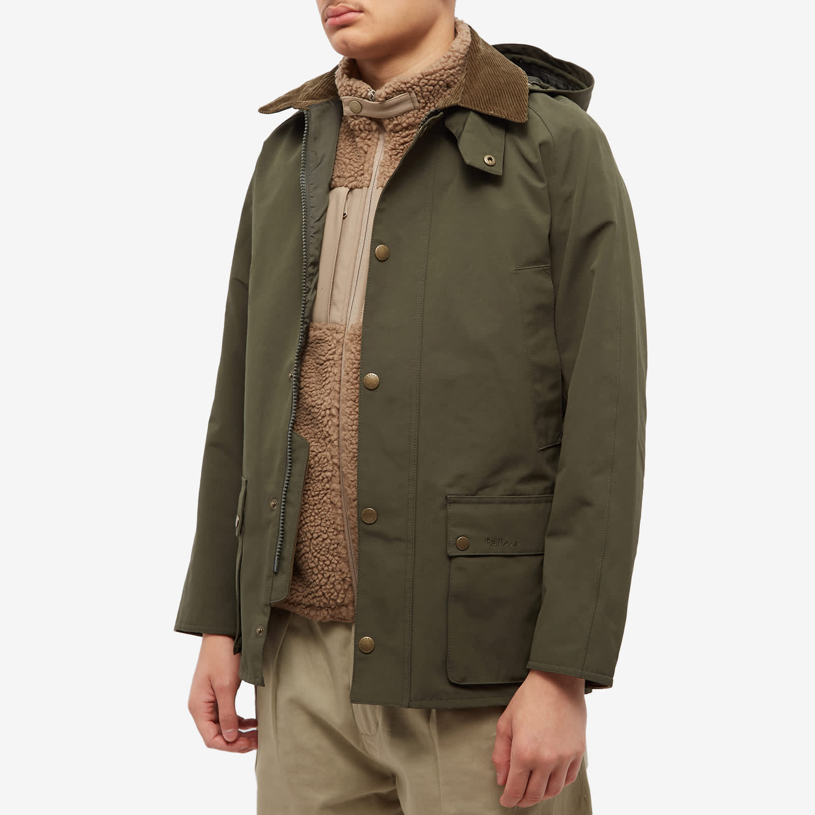 Barbour Waterproof Ashby Jacket Sage & Dress | END. (KR)