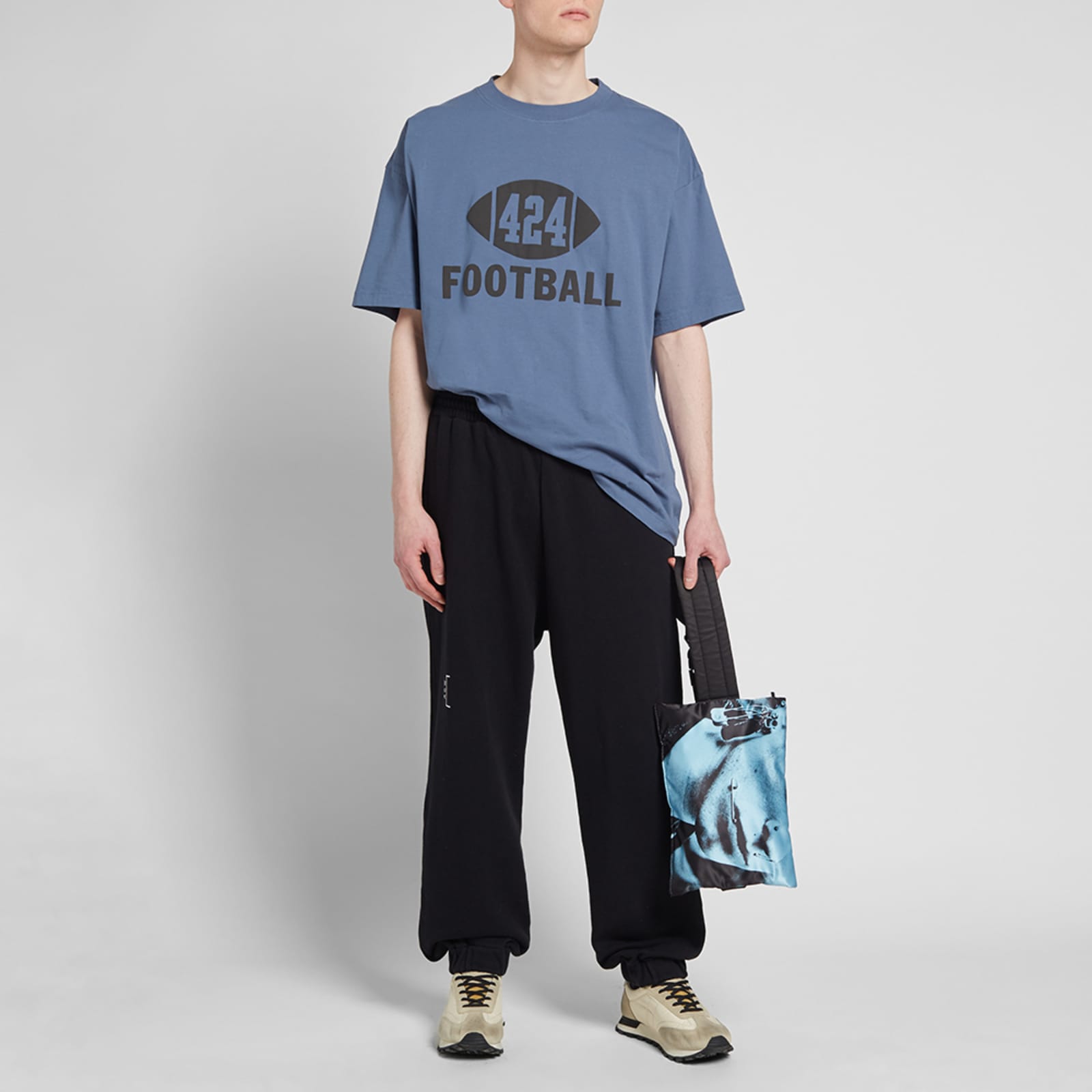 424 Football Tee Blue | END.