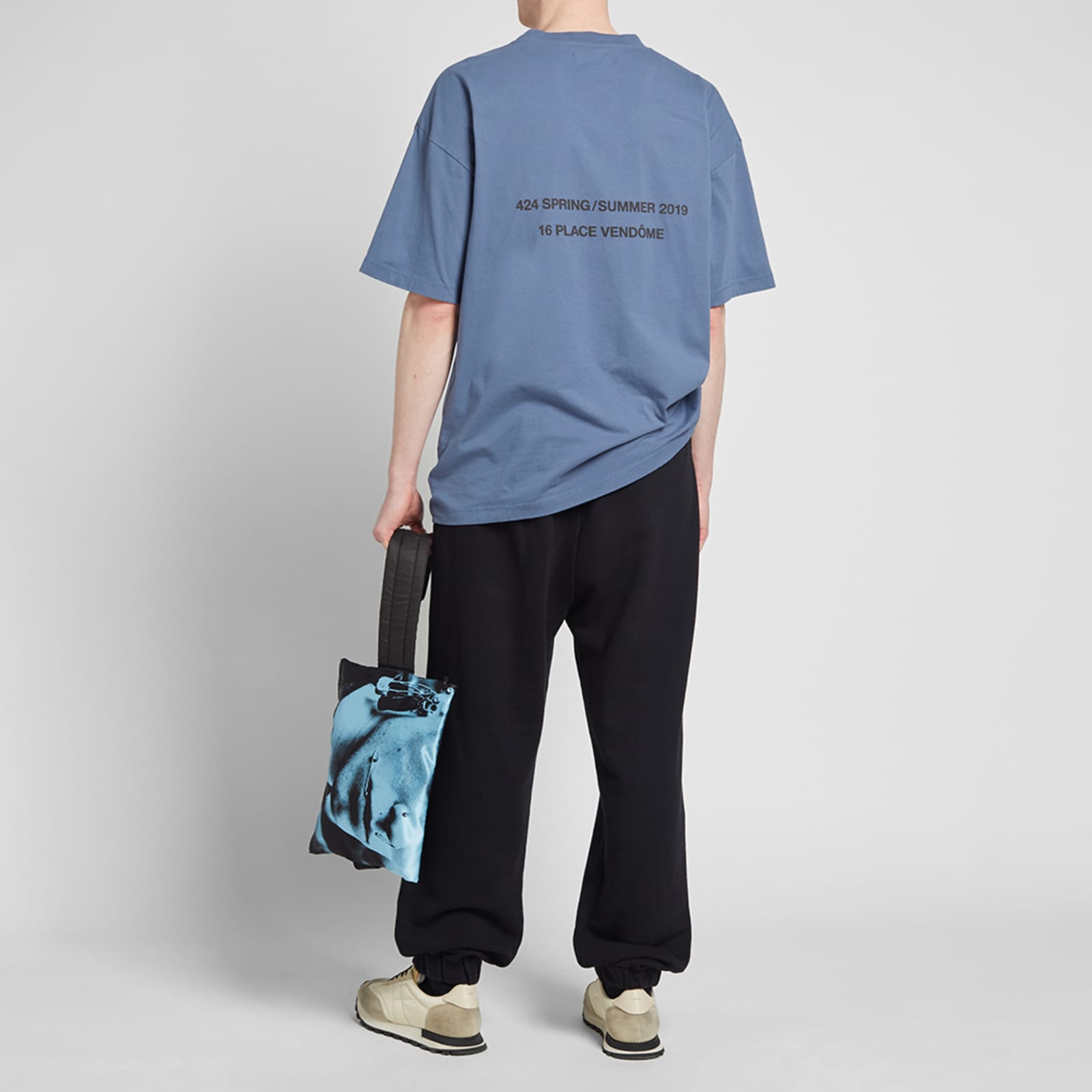 424 Football Tee Blue | END.