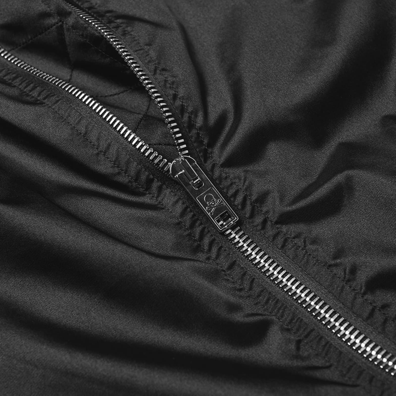 MASTERMIND WORLD Patch Skull MA1 Bomber Jacket Black | END. (US)