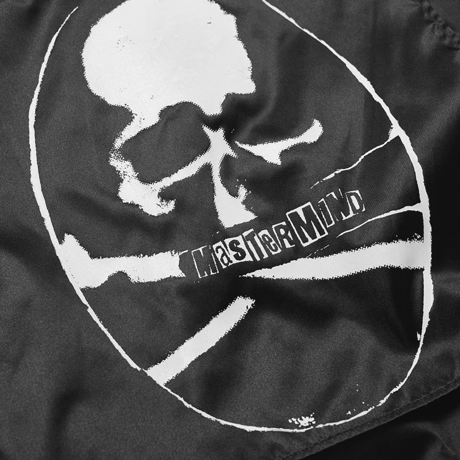 MASTERMIND WORLD Patch Skull MA1 Bomber Jacket Black | END. (US)