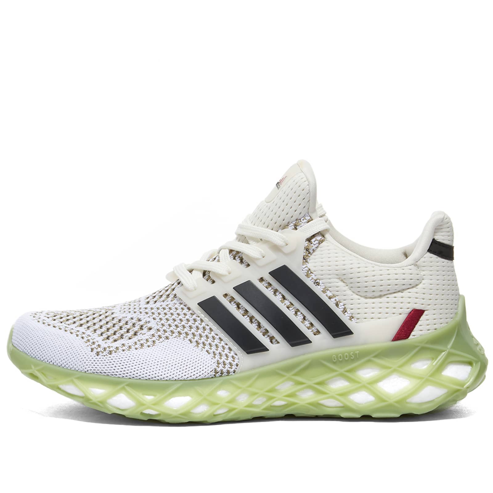 Adidas Ultraboost Web DNA Core White/Carbon/Orbit Green | END. (US)