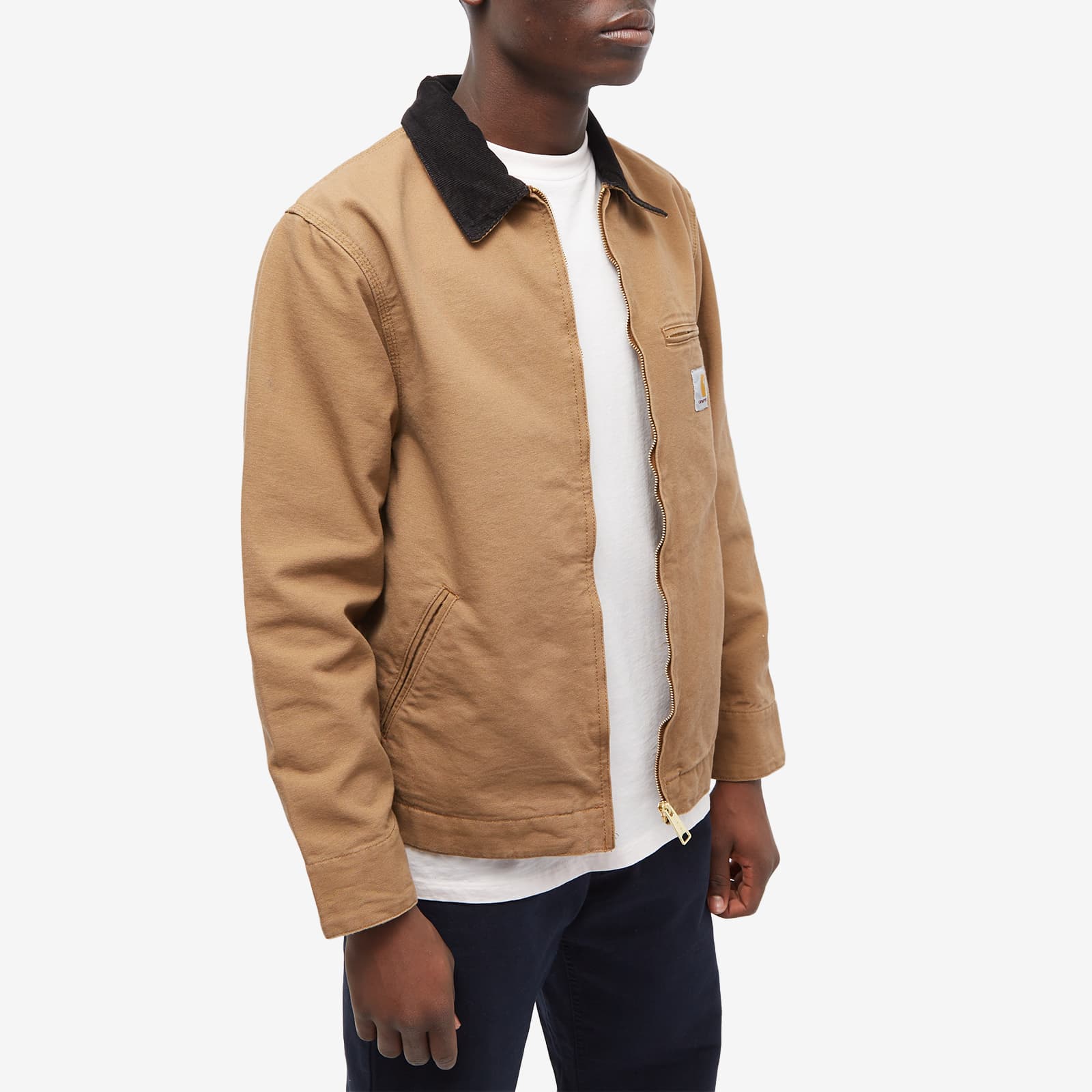 Carhartt WIP Detroit Jacket Hamilton Brown & Black | END. (HK)