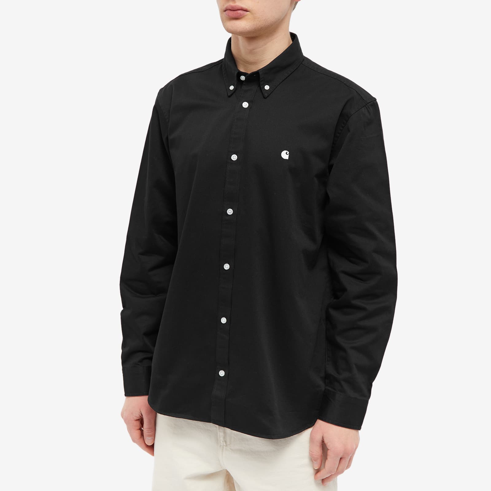 Carhartt WIP Madison Shirt Black & White | END. (AU)