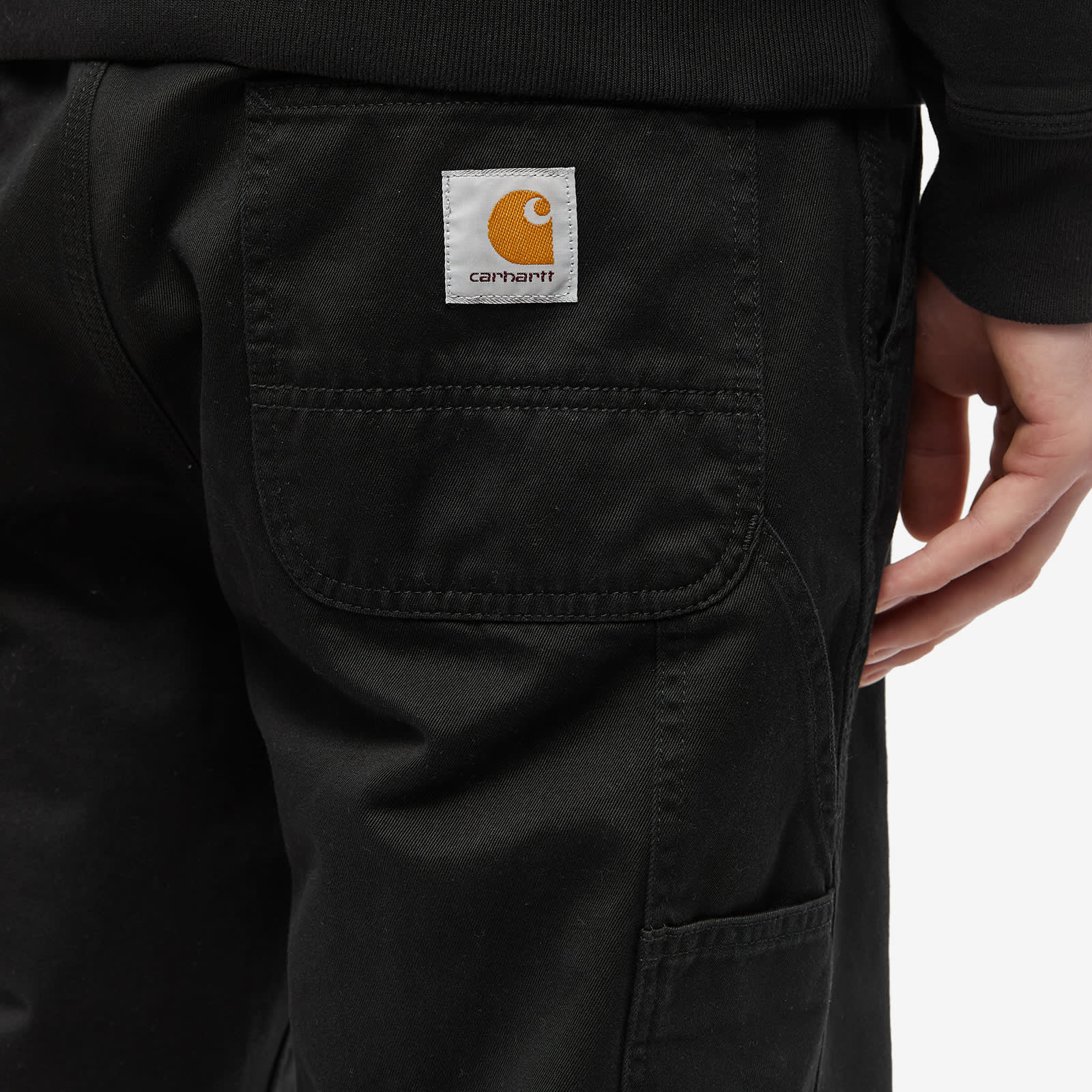 Carhartt WIP Ruck Single Knee Shorts Black | END. (US)