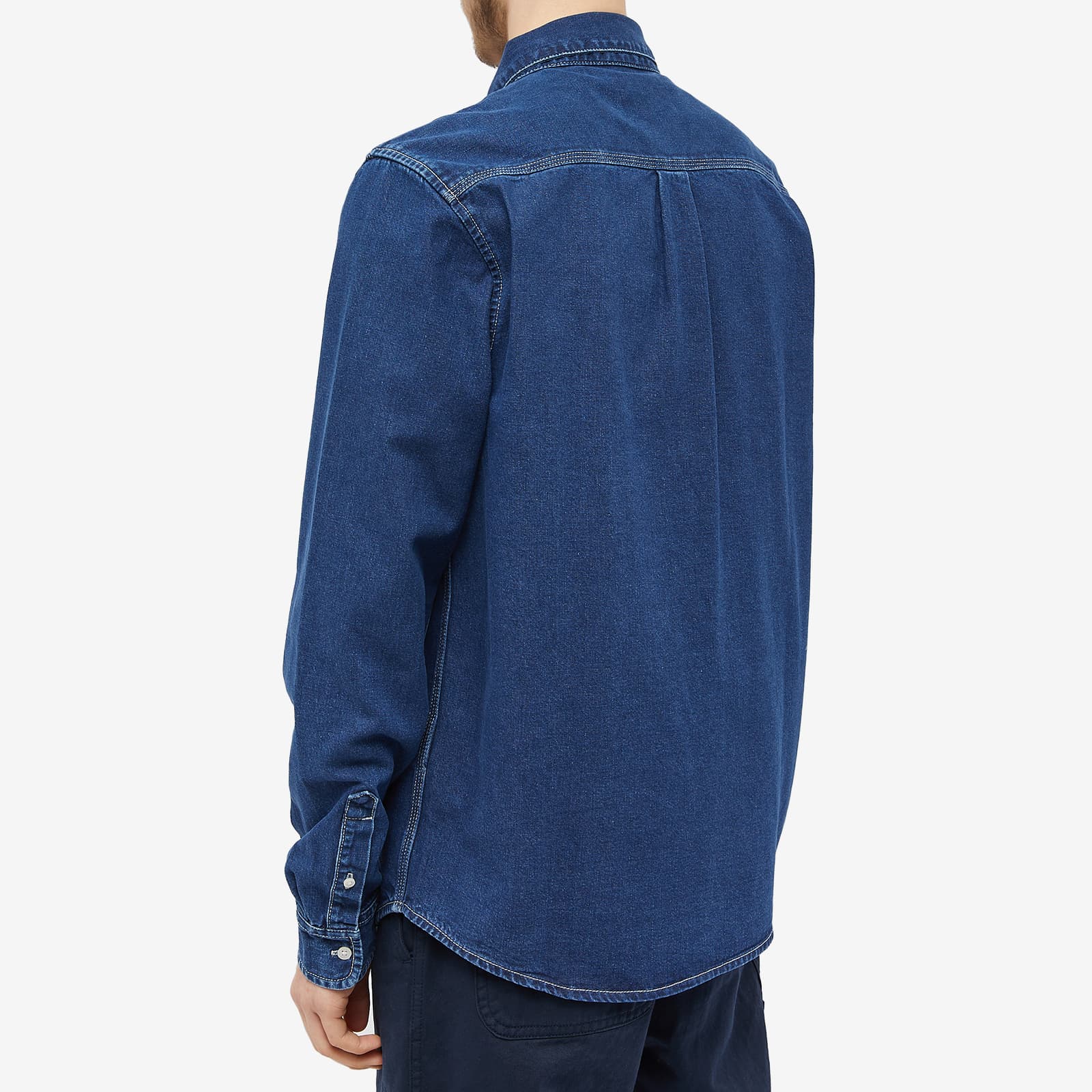 Carhartt WIP Weldon Denim Shirt Blue Stone Washed | END. (US)