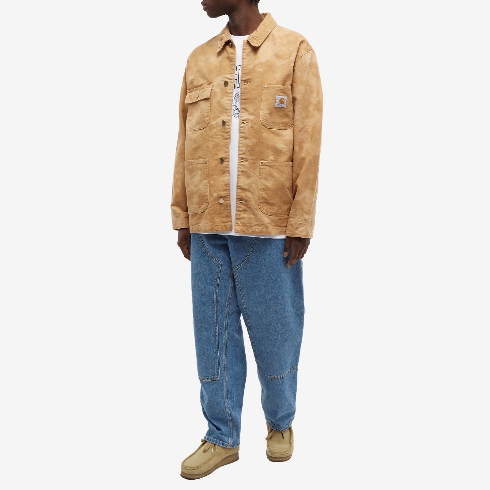 Carhartt WIP OG Chore Chromo Coat Dusty H Brown Chromo & Black | END. (AR)