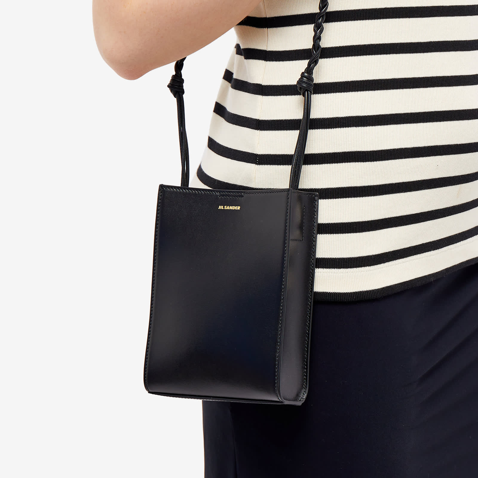 Jil Sander Tangle Shoulder Bag Black | END. (GB)