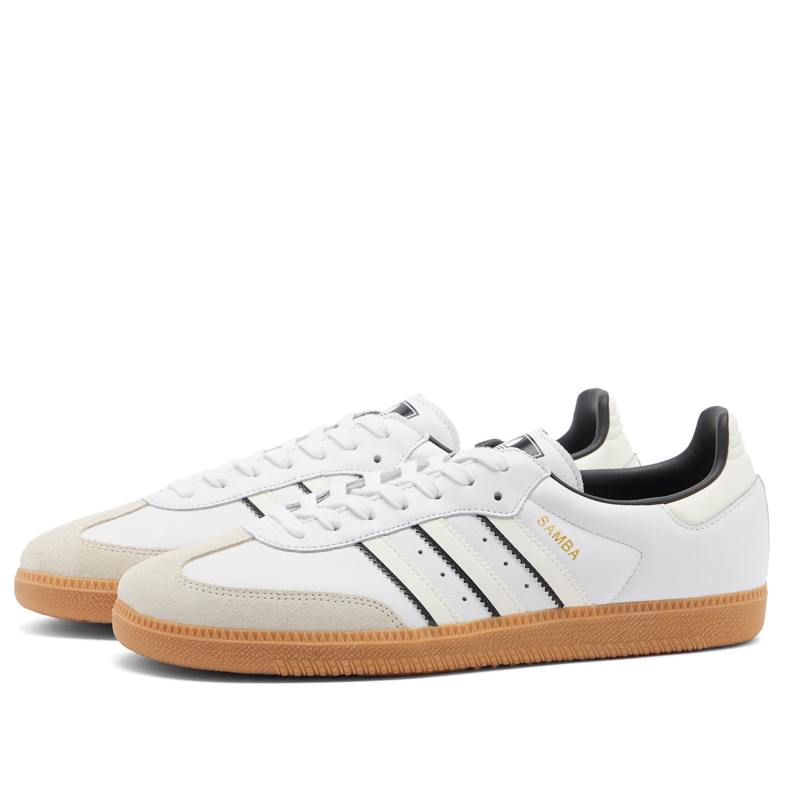 Adidas Samba OG White, Off White & Core Black | END. (US)