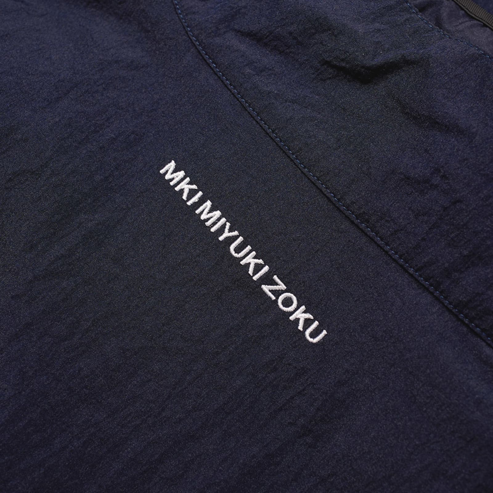 MKI Nylon Quarter Zip Smock Navy | END.