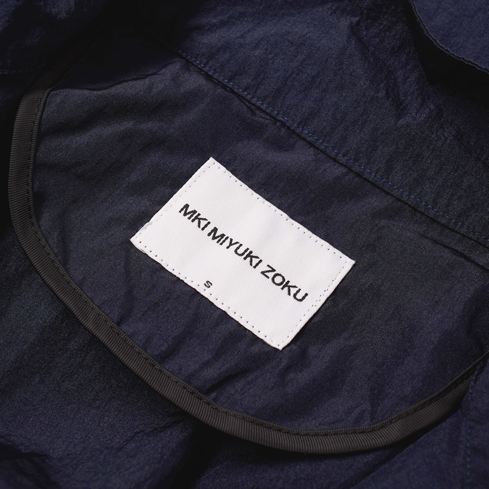 MKI Nylon Quarter Zip Smock Navy | END.