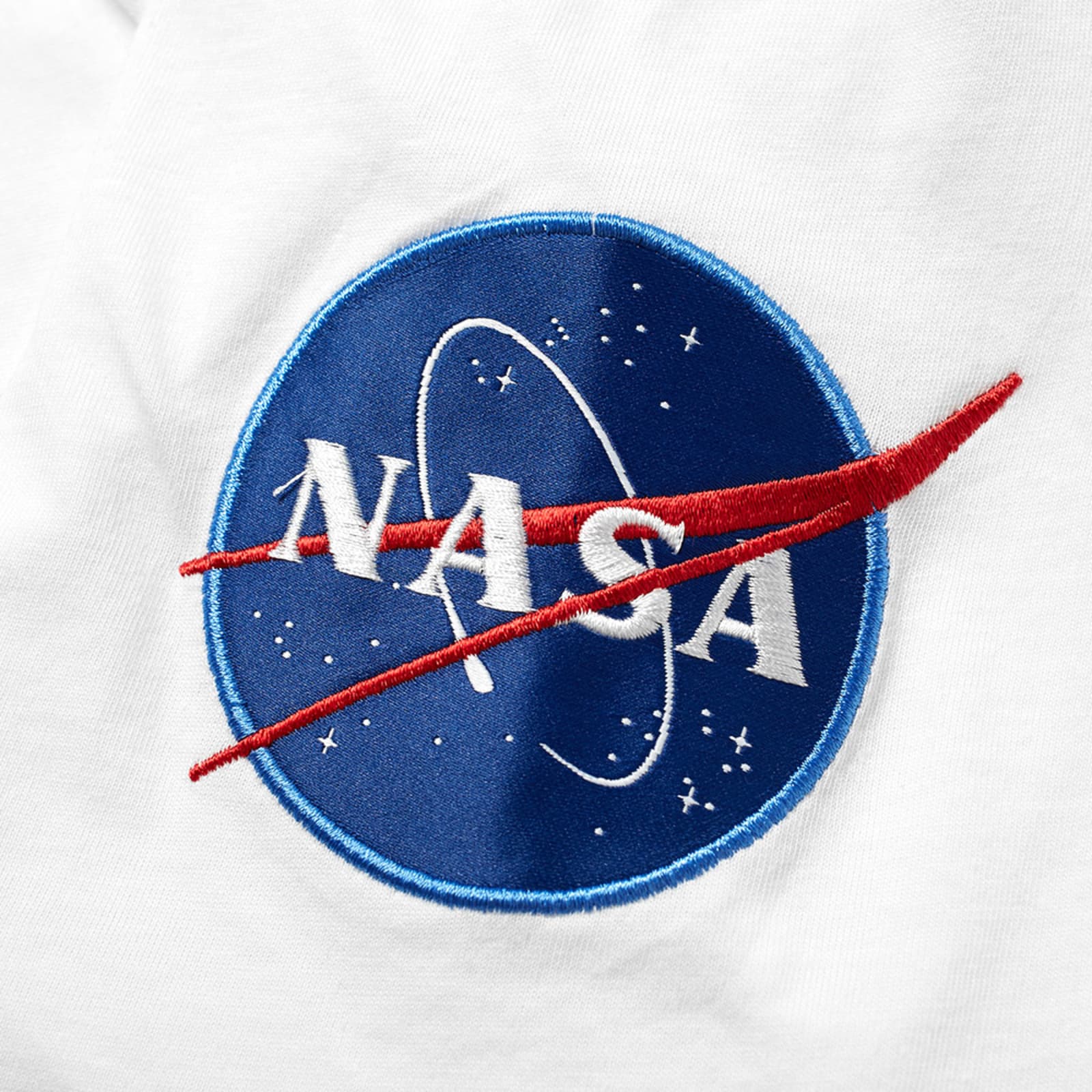 Alpha Industries NASA Tee White | END.