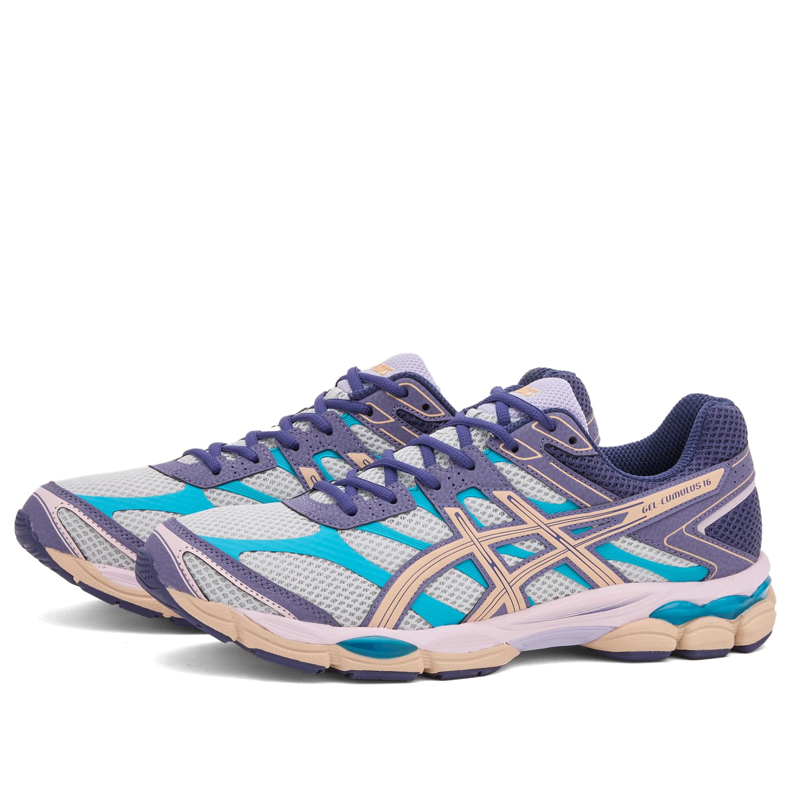 Asics GEL-Cumulus 16 Sneaker Cloud Grey & Bisque | END. (US)