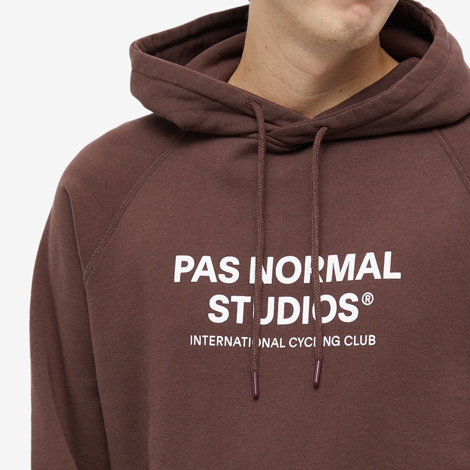 Pas Normal Studios Off-Race Logo Hoody Deep Brown | END. (CN)