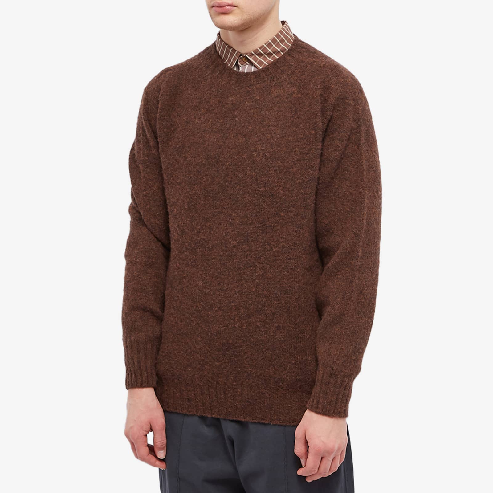 Howlin' Birth of the Cool Crew Knit Brownish | END. (KR)