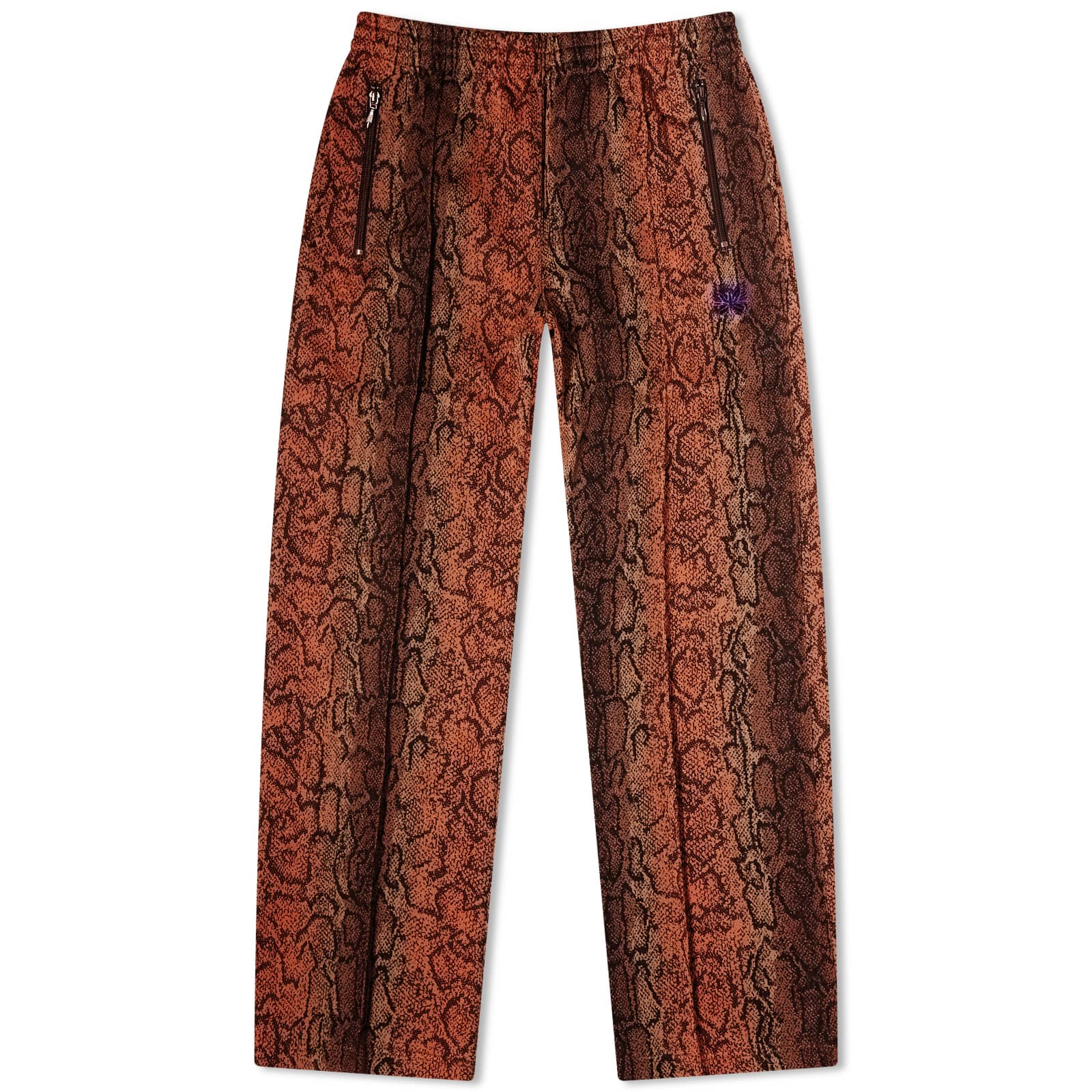 Needles Poly Jacquard Track Pants Python | END. (GB)