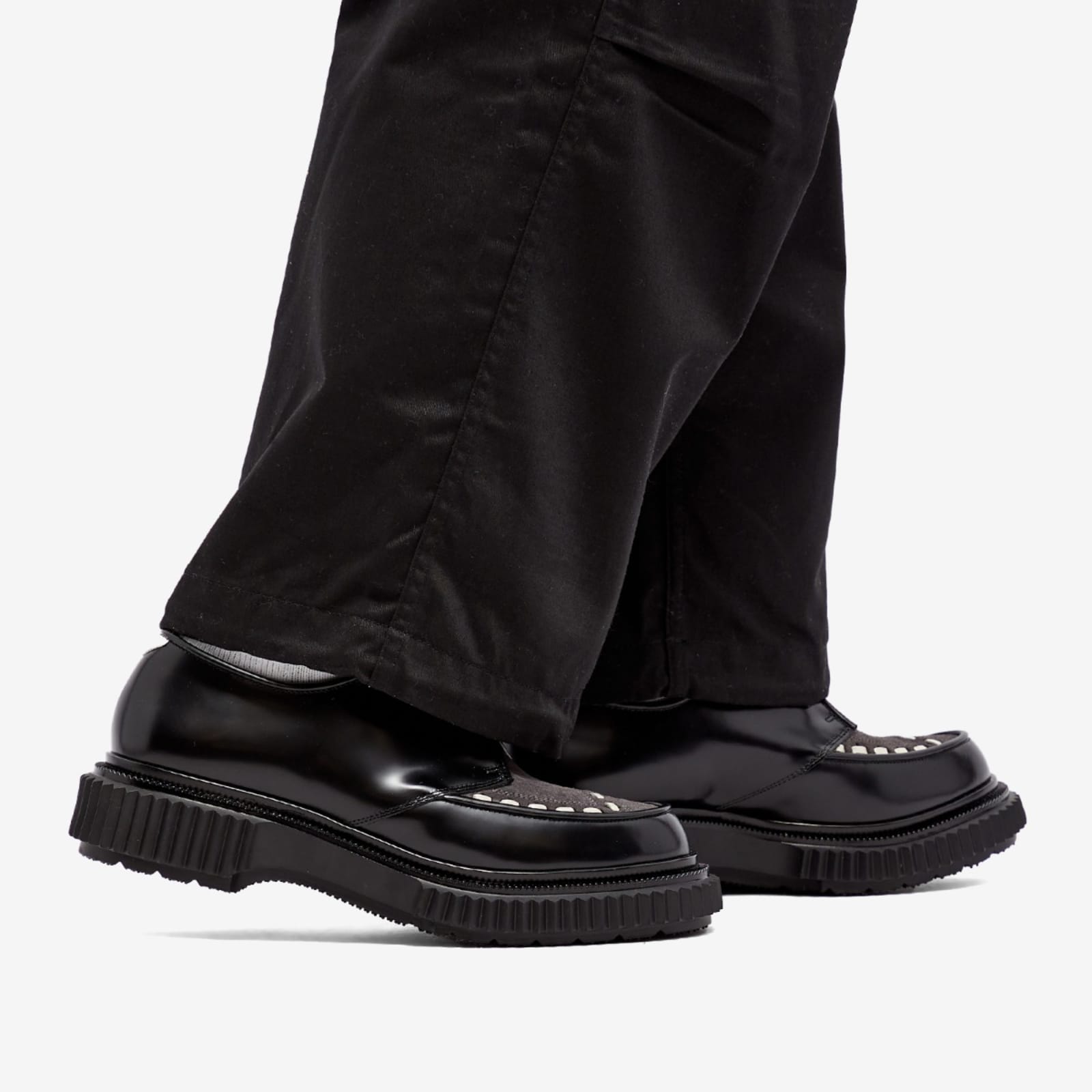 Adieu x Undercover Type 195 Leather Derby Black | END. (HK)