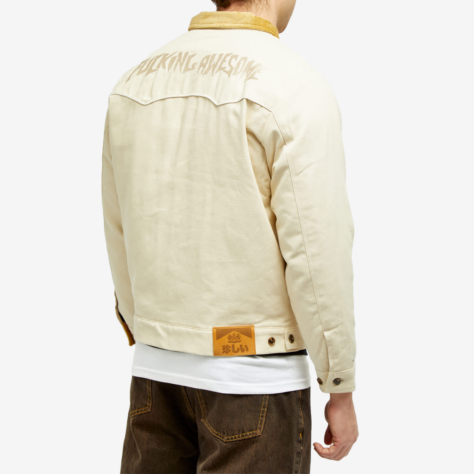 Fucking Awesome Western Work Jacket Cream | END. (US)