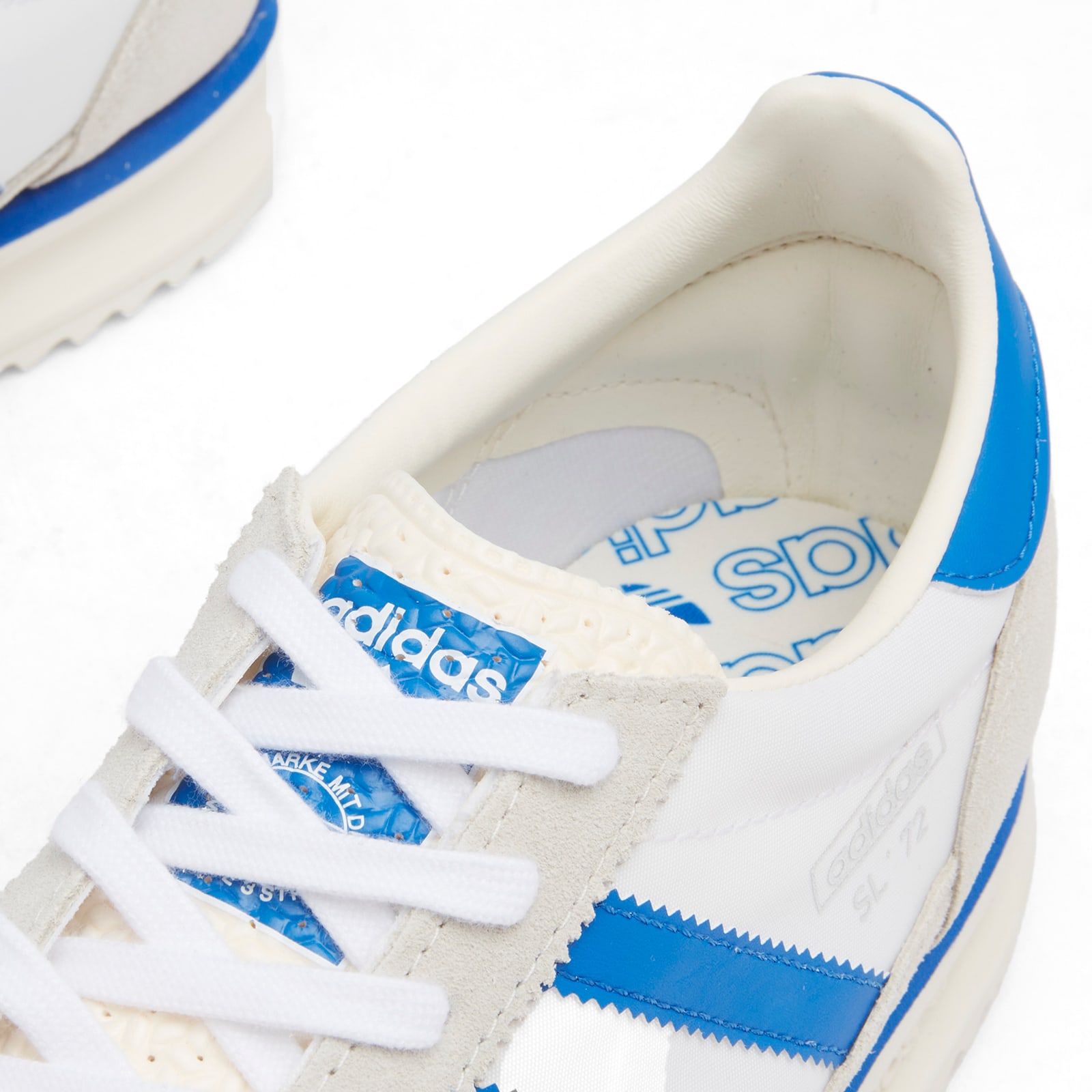adidas Sl 72 Rs Sneaker Chalk White, Blue & Ftwr White | END. (US)