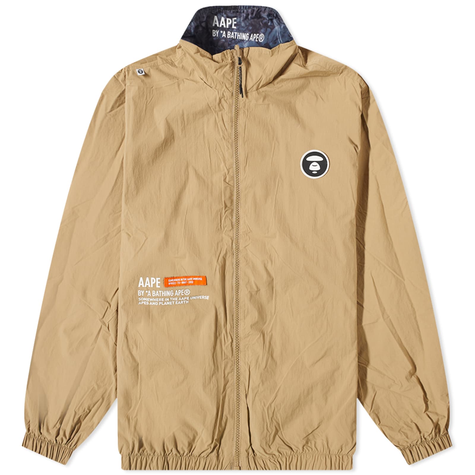 AAPE Reversible Jacket Black & Beige | END. (KR)