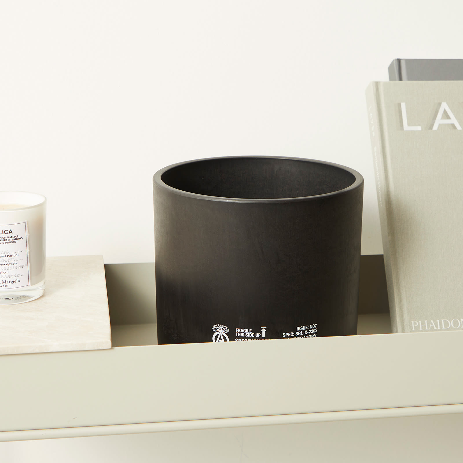 Neighborhood SRL Cylinder Plant Pot Large Black | END. (CN)