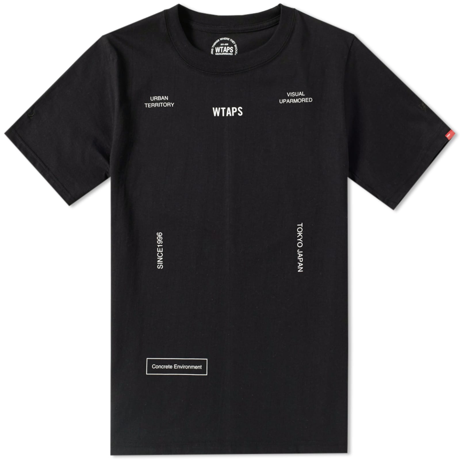 WTAPS Form Tee Black | END. (AU)