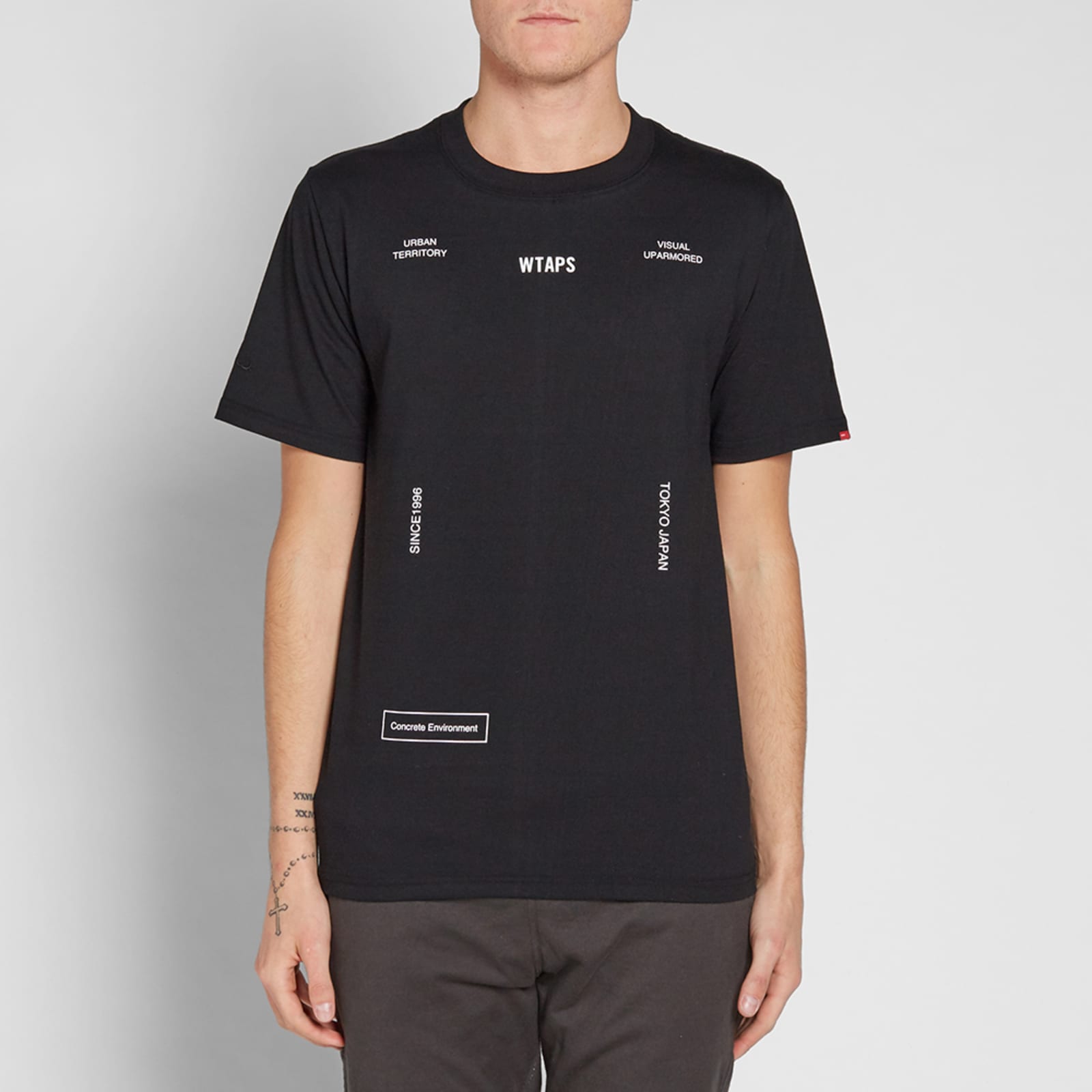 WTAPS Form Tee Black | END. (AU)