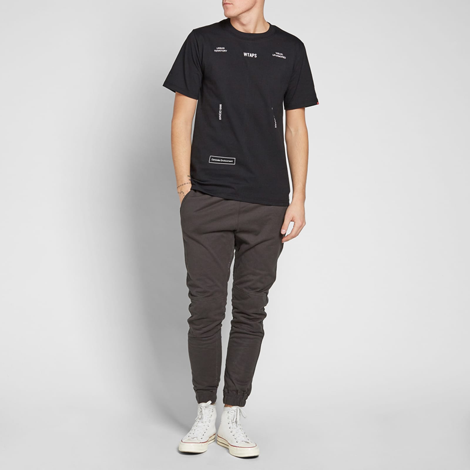 WTAPS Form Tee Black | END. (AU)