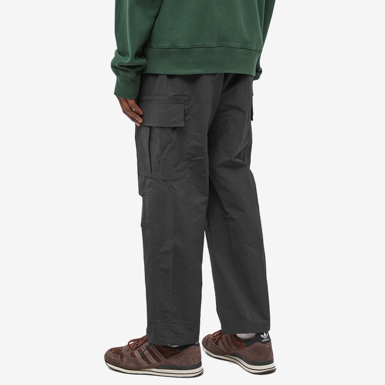 Adidas Trefoil Essentials Cargo Pant Black | END.