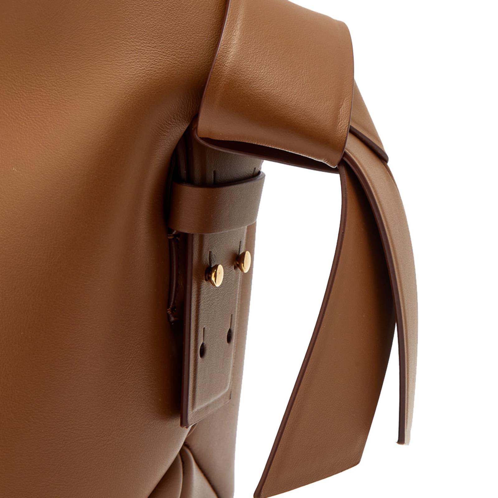 Acne Studios Musubi Mini Bag Camel Brown | END.