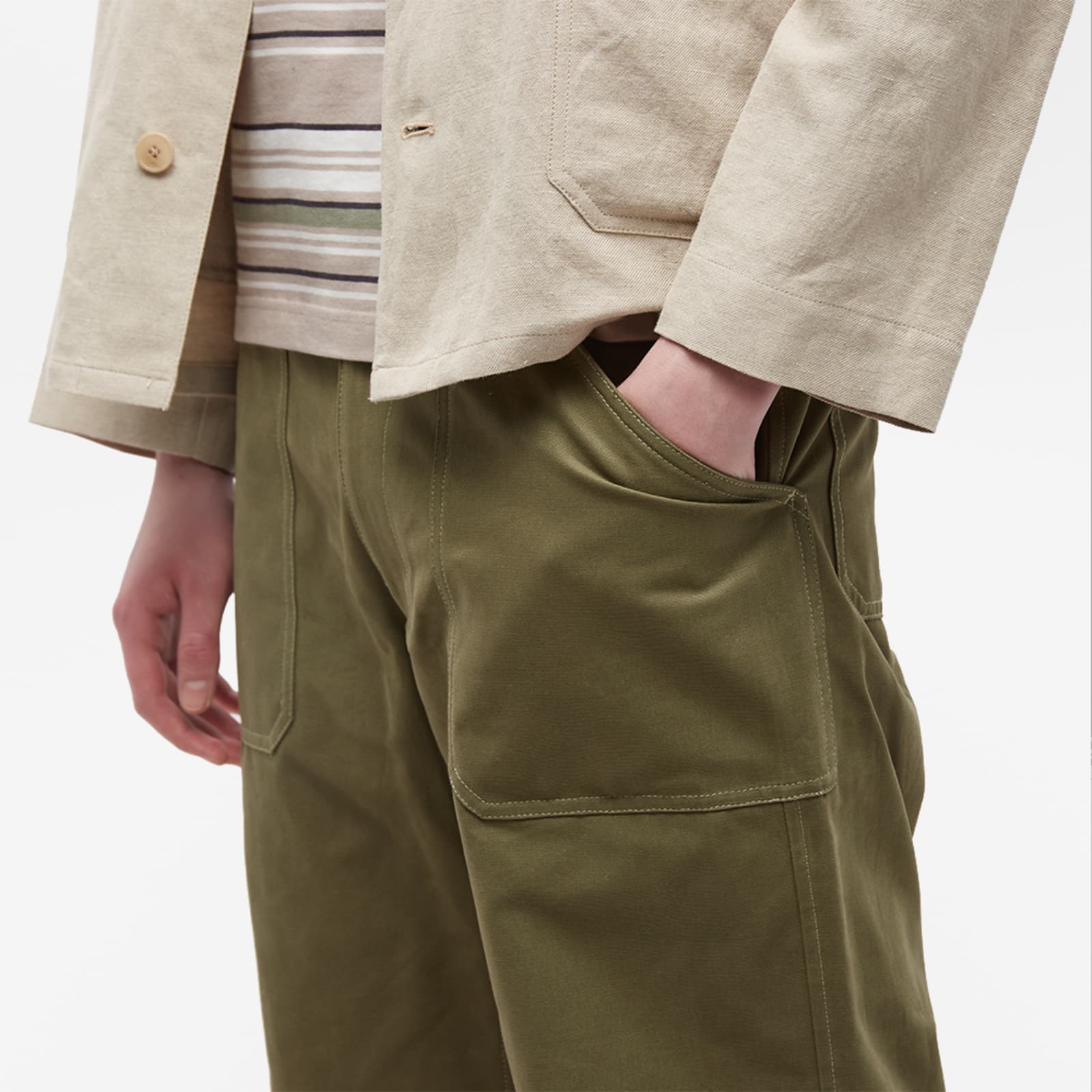 A.P.C. Sydney Fatigue Pants Khaki | END. (US)
