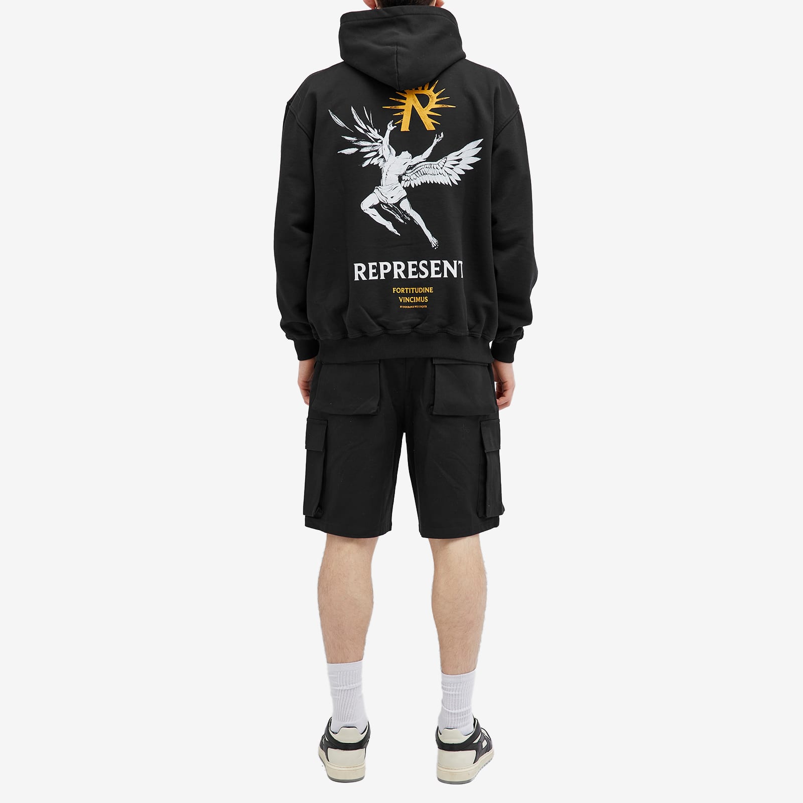Represent Icarus Hoodie Jet Black | END. (GB)