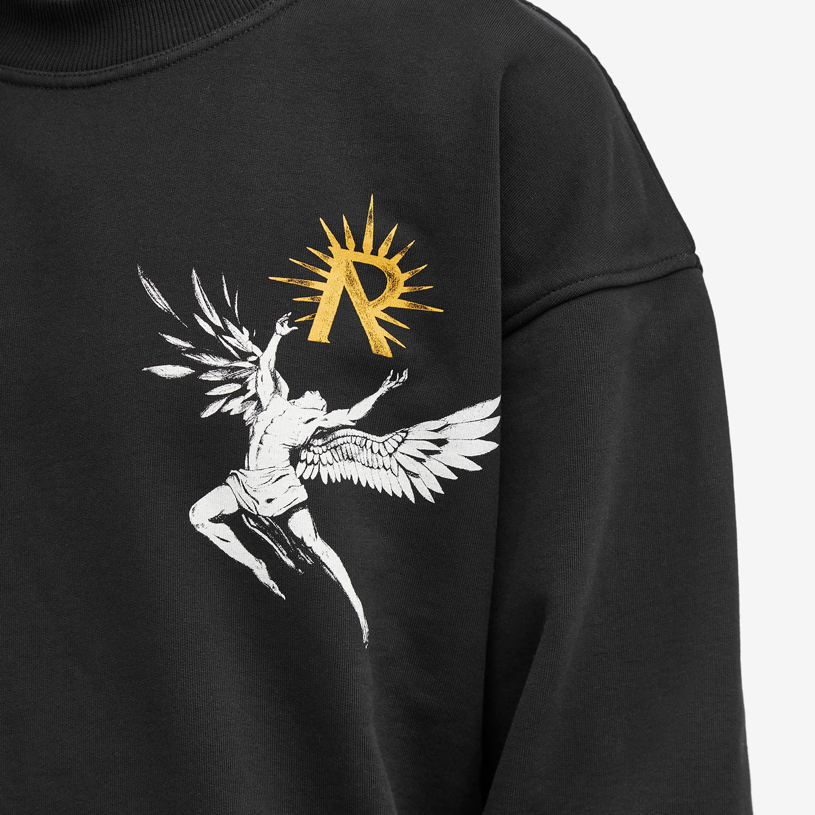 Represent Icarus Sweatshirt Jet Black | END. (GB)
