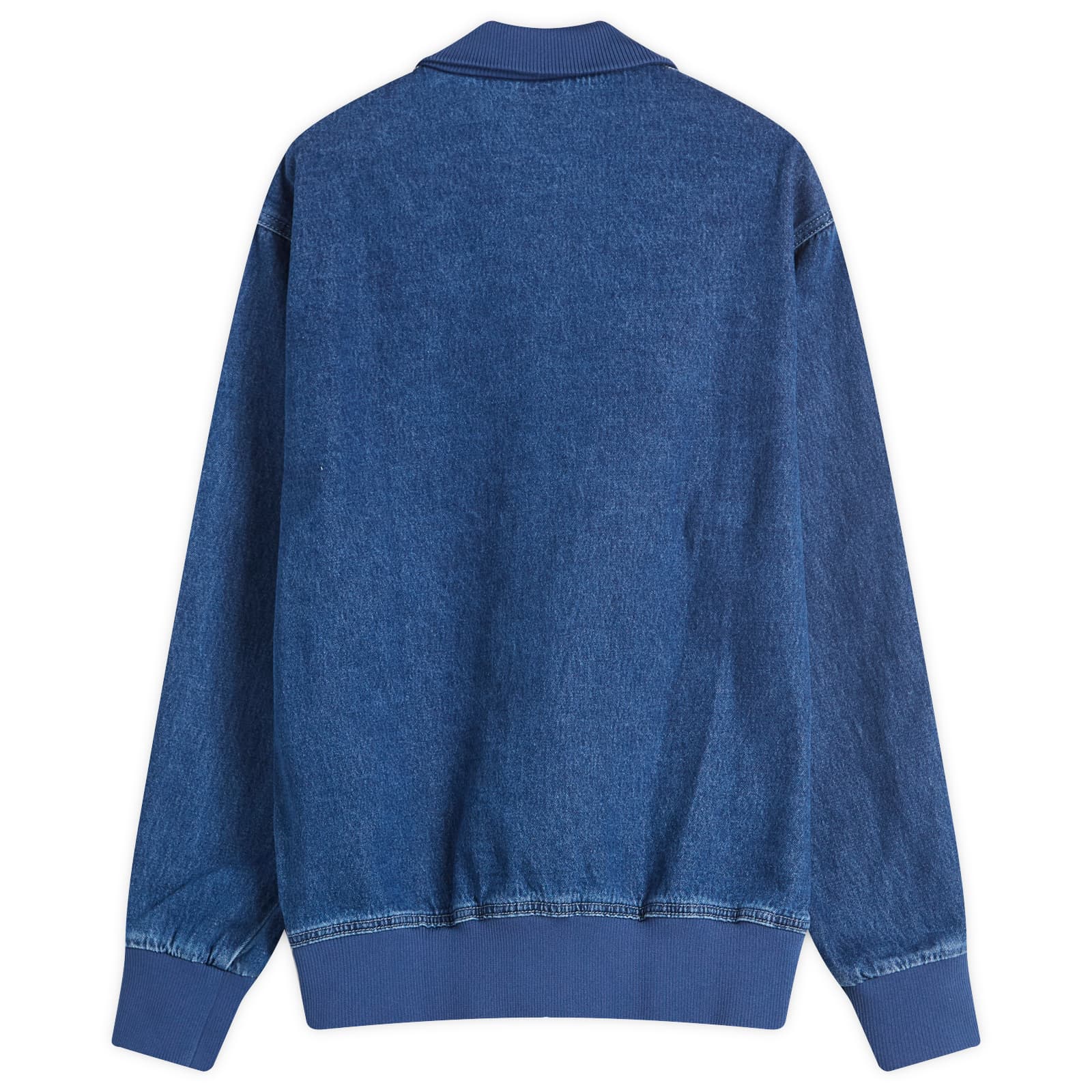 adidas Denim Firebird Track Top Medium Blue Denim | END. (US)