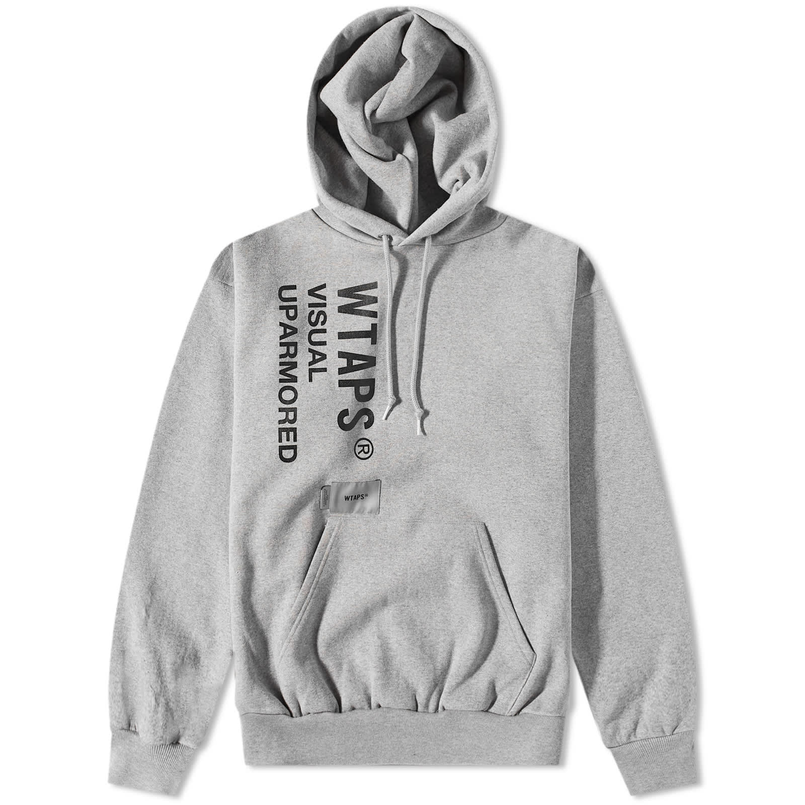 WTAPS Visual Uparmored Hoodie Grey | END.