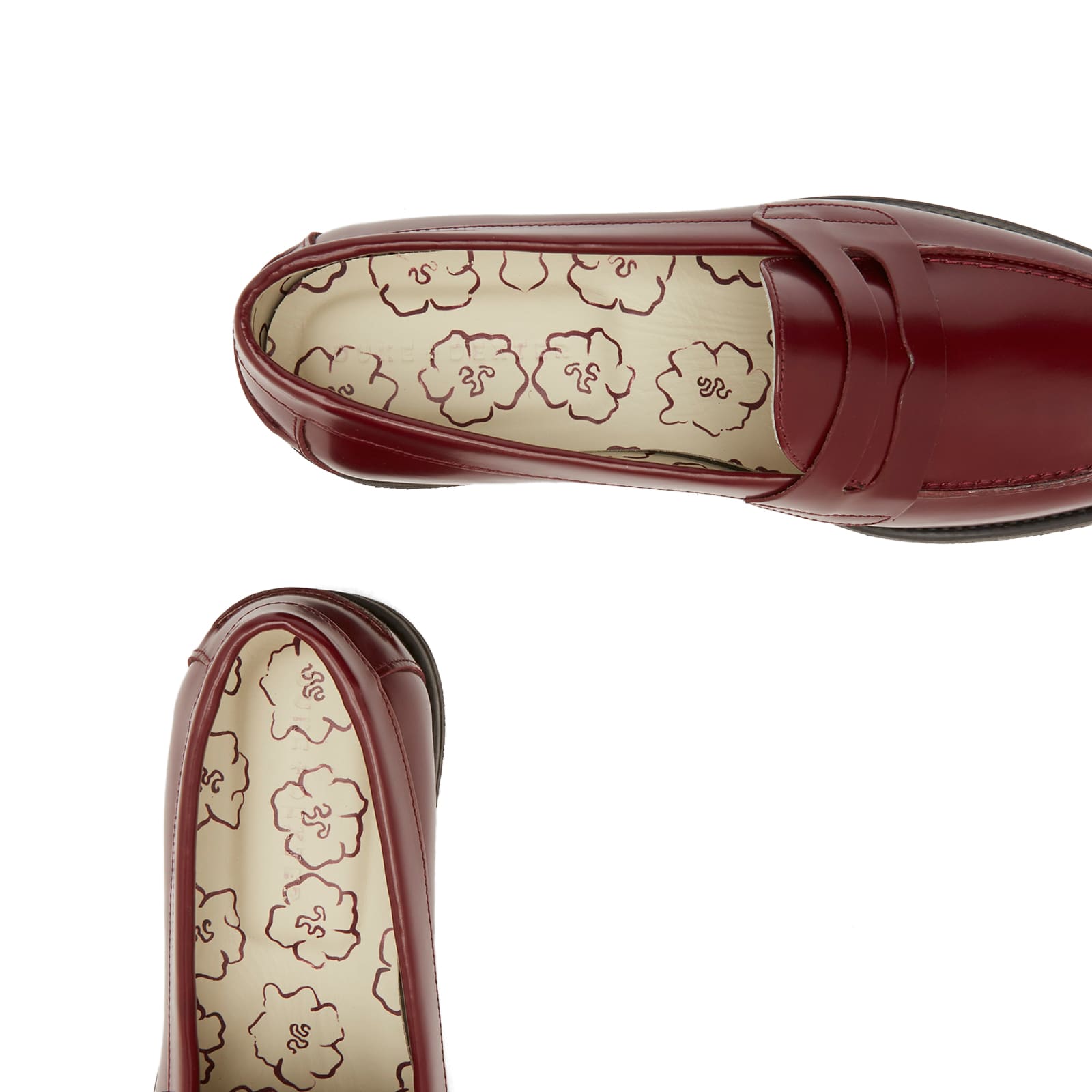 Duke + Dexter Wilde Burgundy Penny Loafer Red | END. (DE)