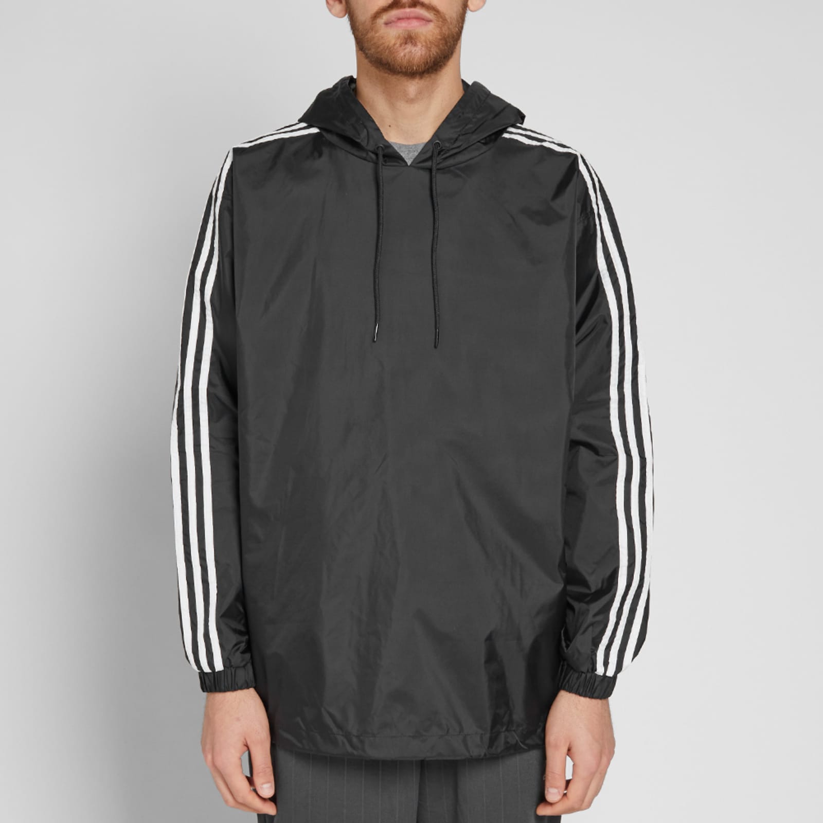 Adidas Poncho Windbreaker Black & White | END. (US)