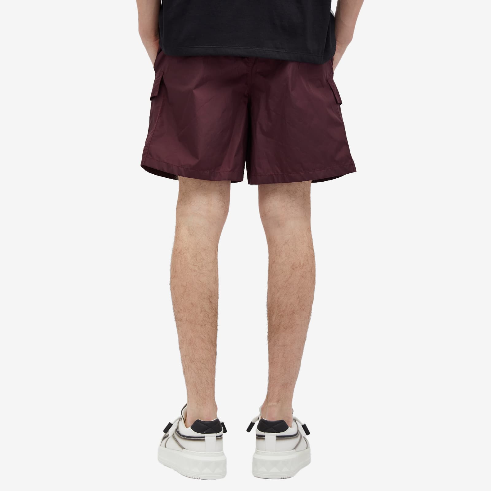 Valentino Icon Logo Swim Shorts Bordeux | END. (AU)