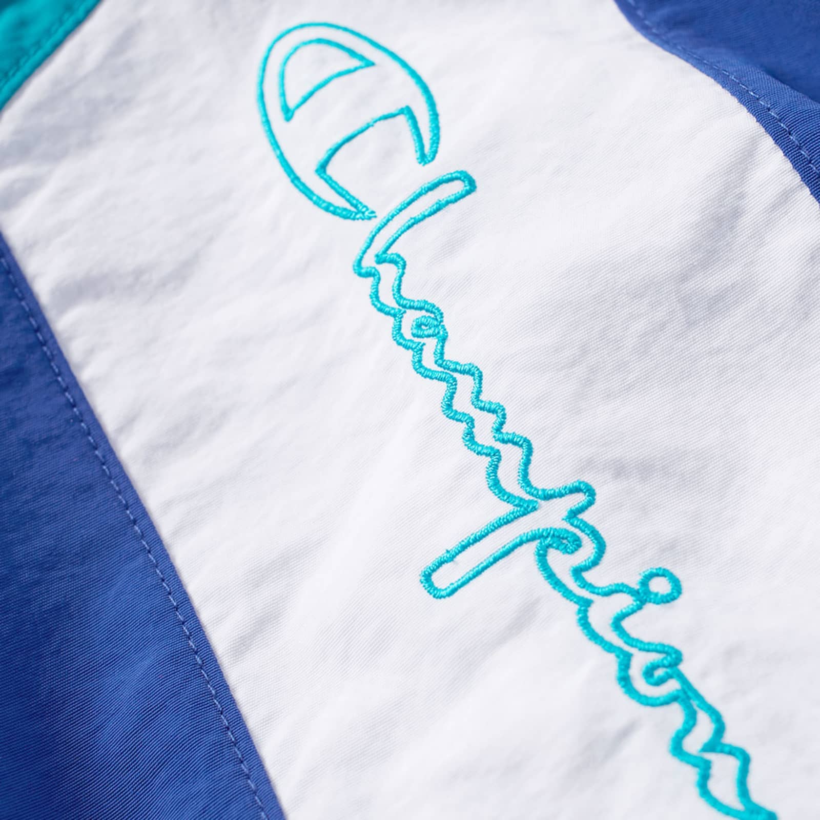 Champion Reverse Weave Colour Block Track Pant Royal Blue, Pale Green ...