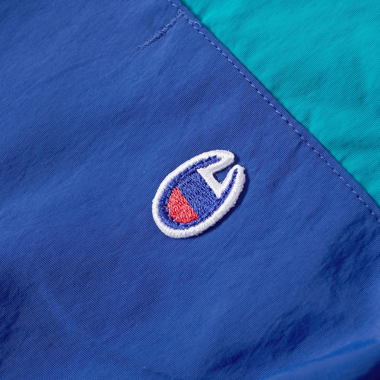 Champion Reverse Weave Colour Block Track Pant Royal Blue, Pale Green ...