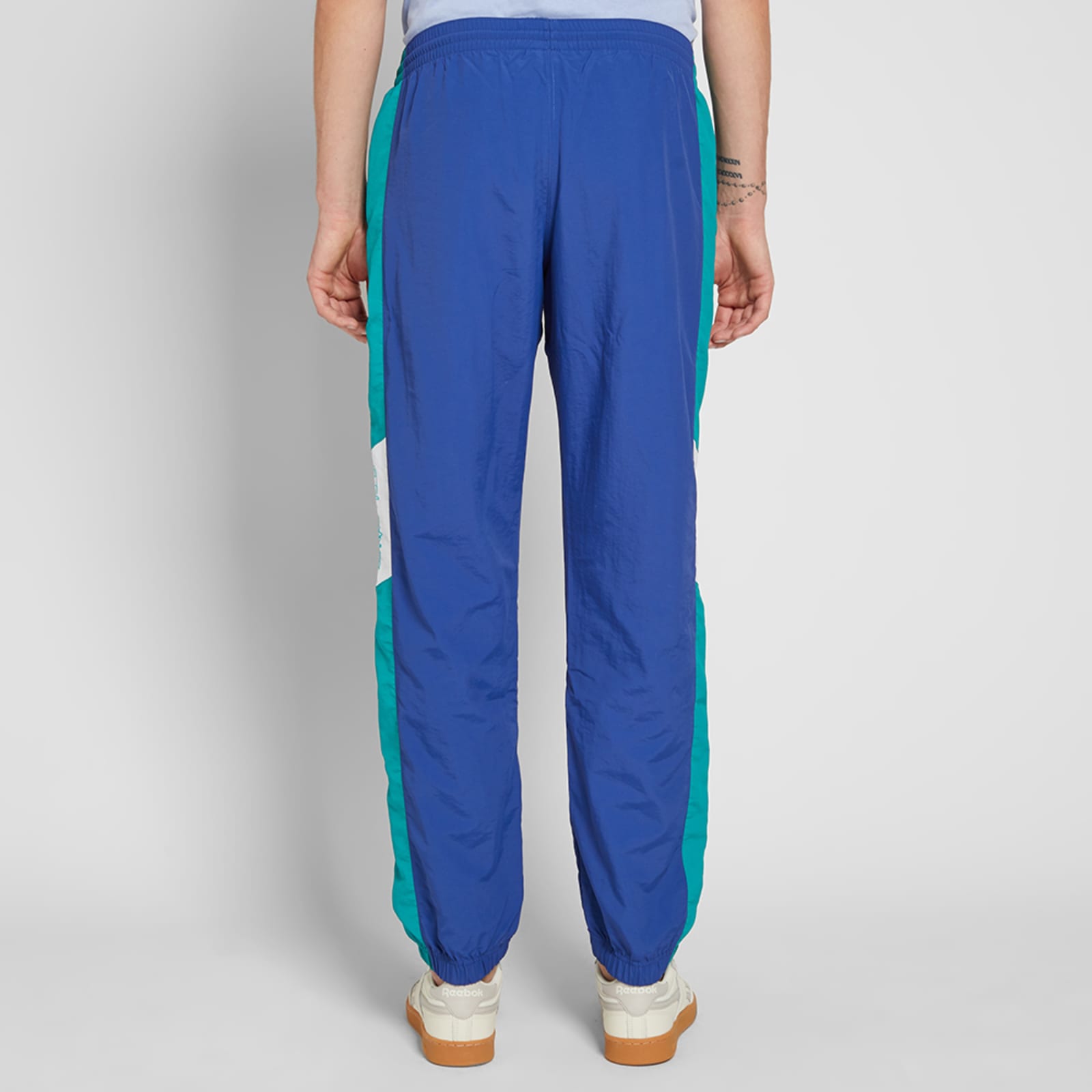 Champion Reverse Weave Colour Block Track Pant Royal Blue, Pale Green ...