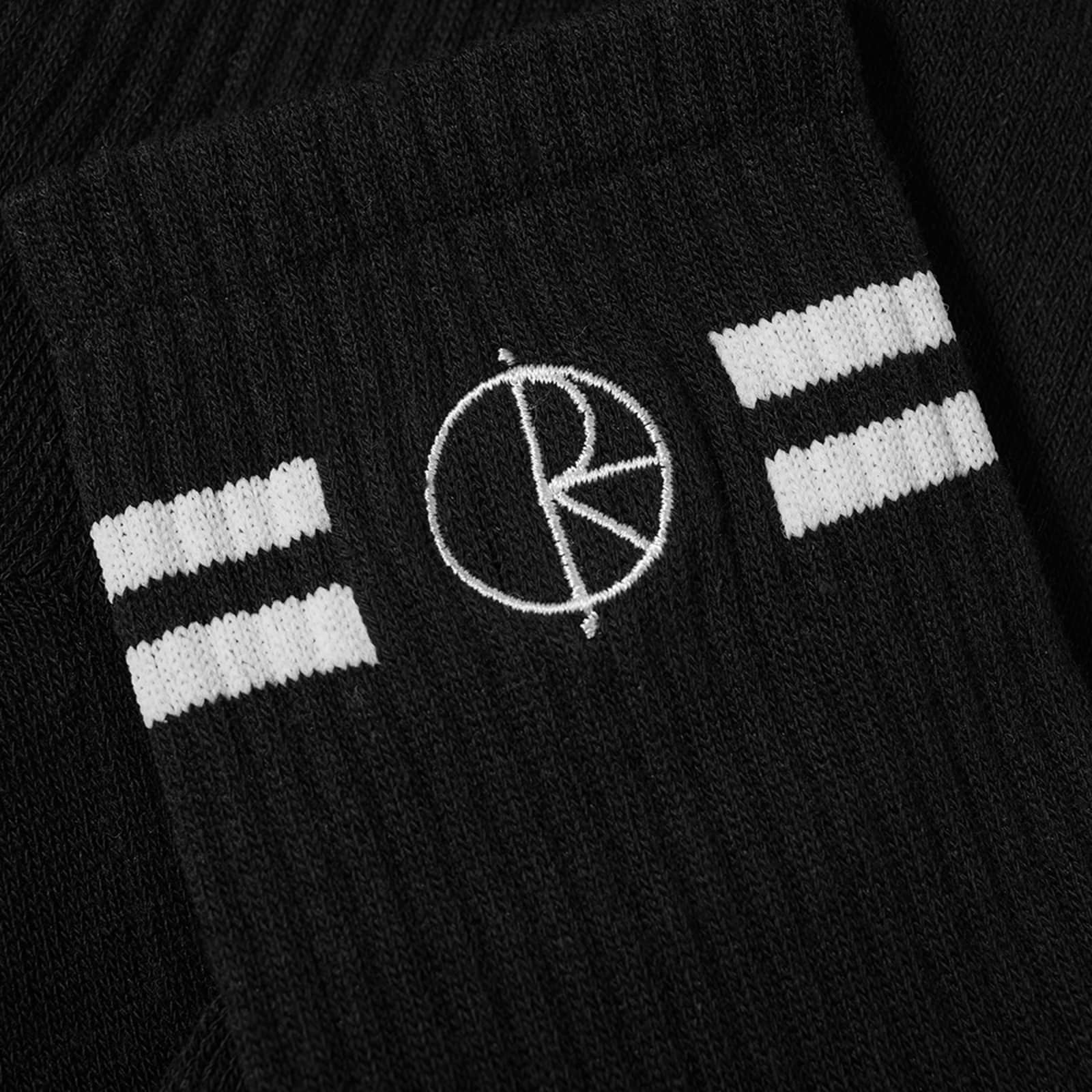 Polar Skate Co Stroke Logo Socks Black | END. (GB)